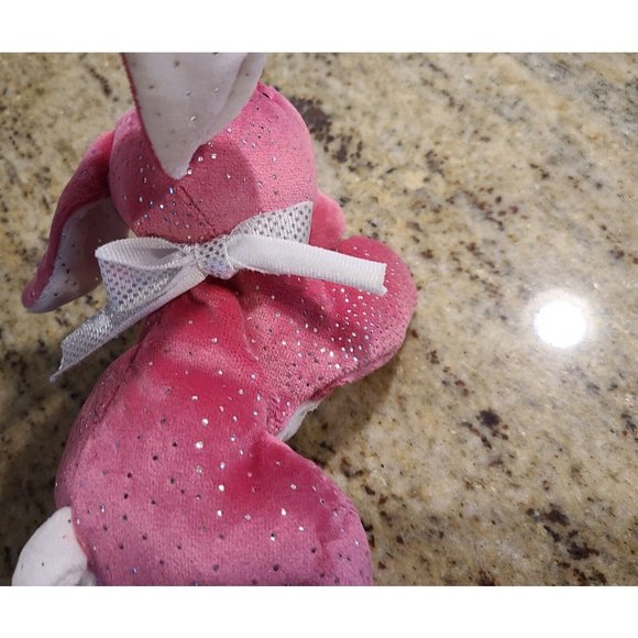 Mary Meyer | Toys | Mary Meyer Plush Bunny Pink Sparkle Floppy Bean Bag ...